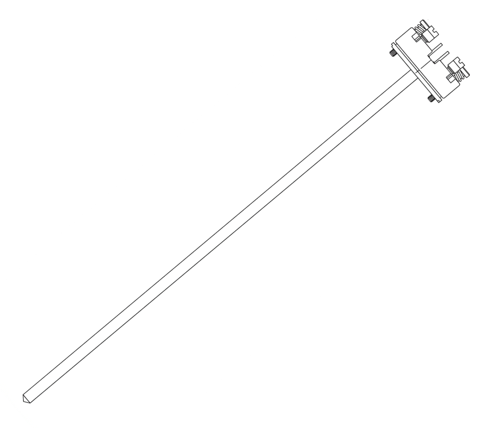 TE11-RTD-05 Series: General Purpose RTD Sensor With DIN Base Plate ...