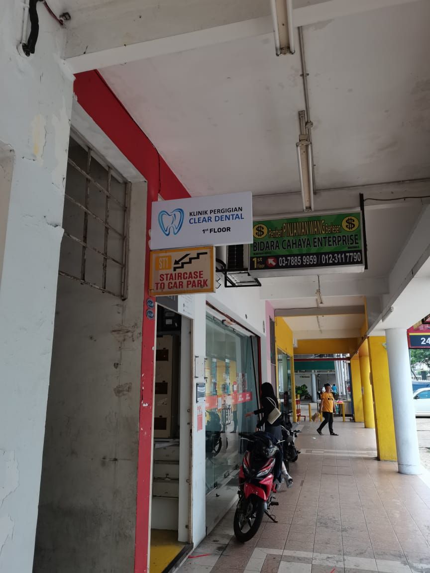 #entrance Signage #gi Sheet Base And Sticker (2) Signboard Installation ...