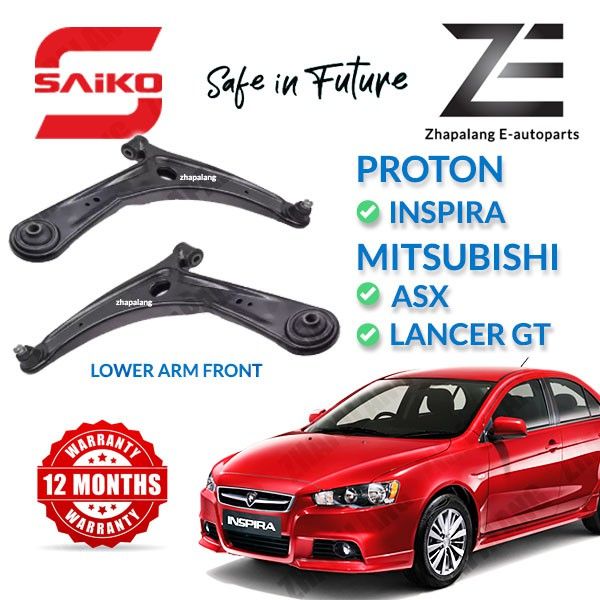 [Pair] Saiko Front Lower Arm For Proton Inspira 1.8 2.0 / Mitsubishi ...
