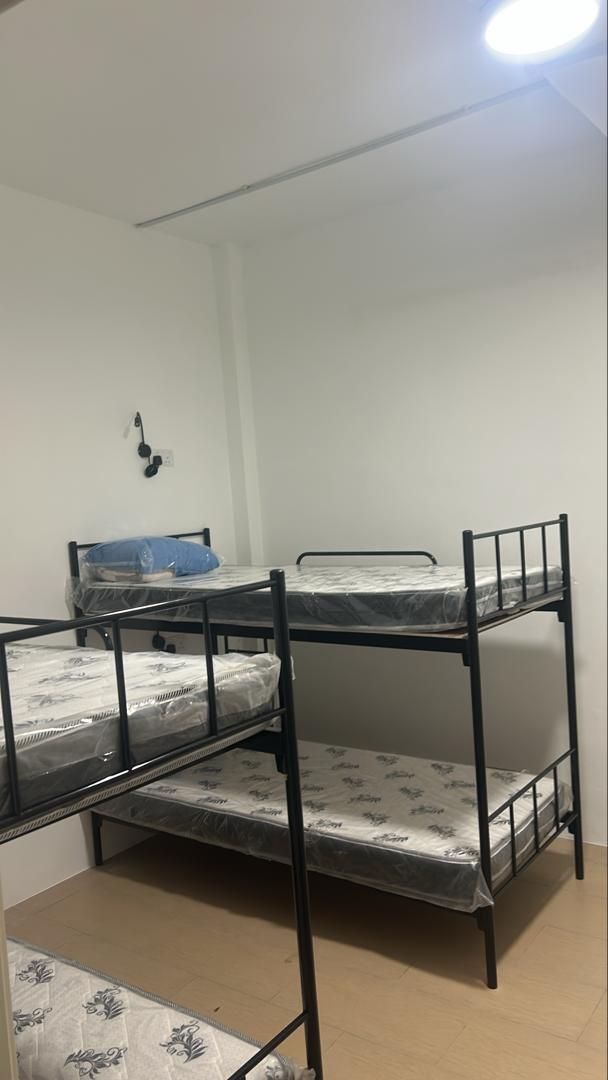 JTK-Approved Hostel Double Decker Metal Beds With Tilam, Bantal ...