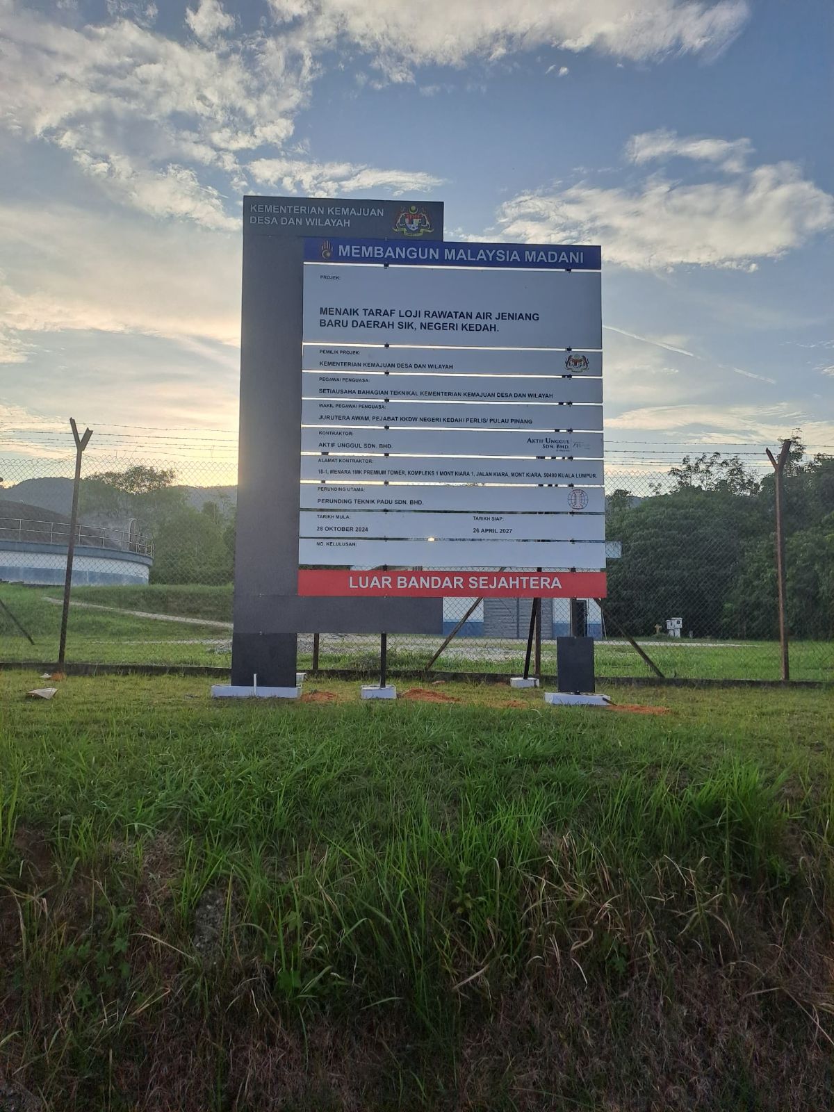 CONSTRUCTION PROJECT SIGNBOARD CONTRACTOR AT CHERATING KUANTAN MALAYSIA ...