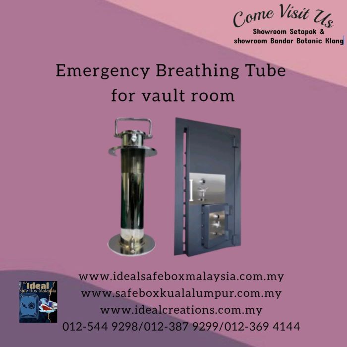 Breathing Tube Emergency Falcon Breathing Tube For Strongroom Door And ...