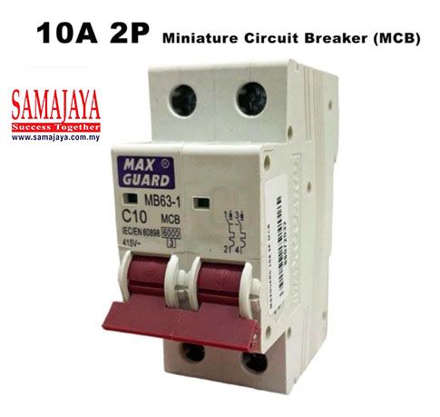 Maxguard 10A 2 Pole MCB KL, Selangor, Malaysia Shop, Wholesaler ...