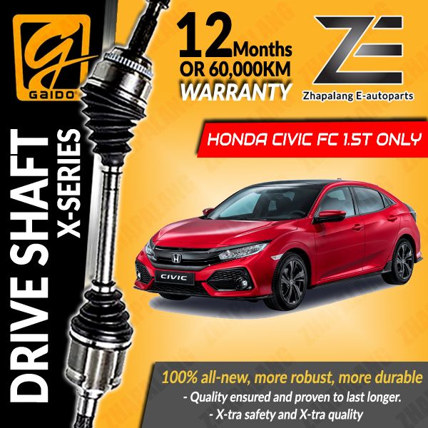 [Piece] Gaido Driveshaft Honda Civic FC TEA 1.5 Turbo X-Series Drive ...