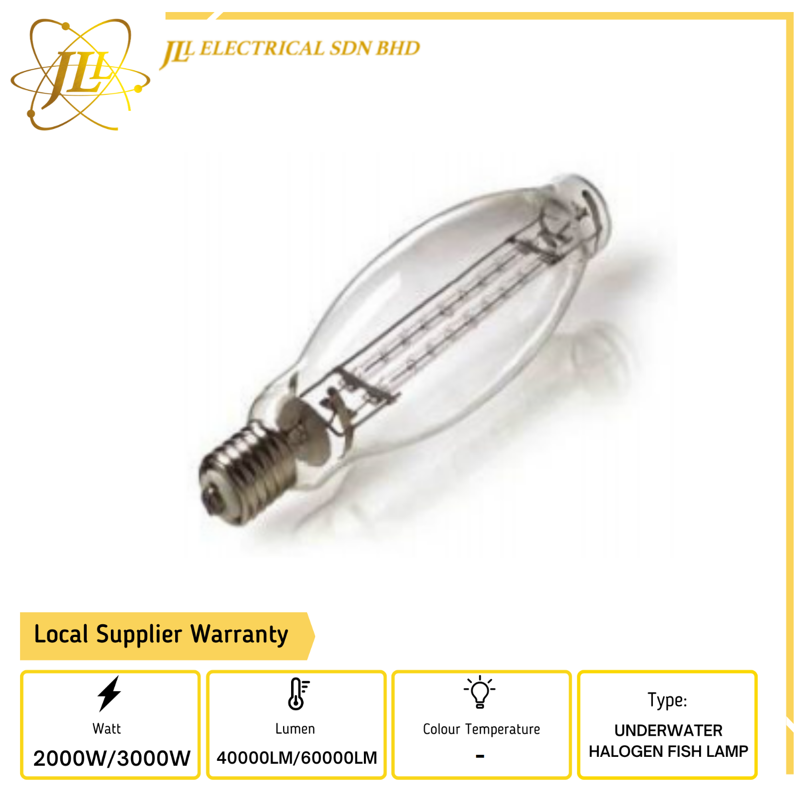 ETH UNDERWATER HALOGEN FISH LAMP DEEP-SEA INDUSTRIAL COASTAL OFFSHORE ...
