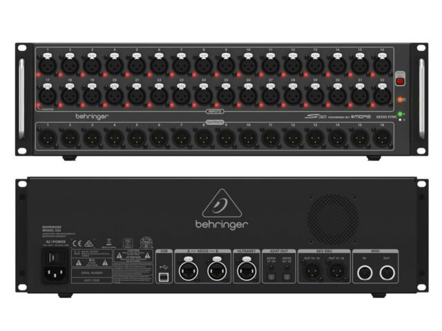 Behringer S32 32-channel Stage Box Stage Boxes Behringer Johor Bahru JB ...
