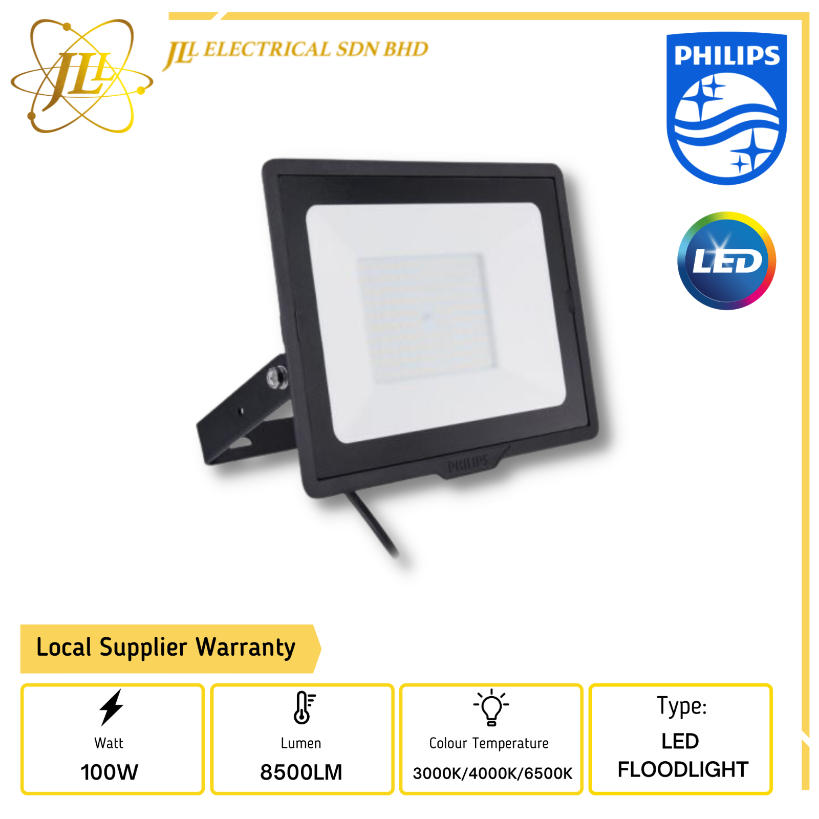 PHILIPS BVP150 LED90/100W 220-240V ESSENTIAL SMARTBRIGHT SWB LED ...