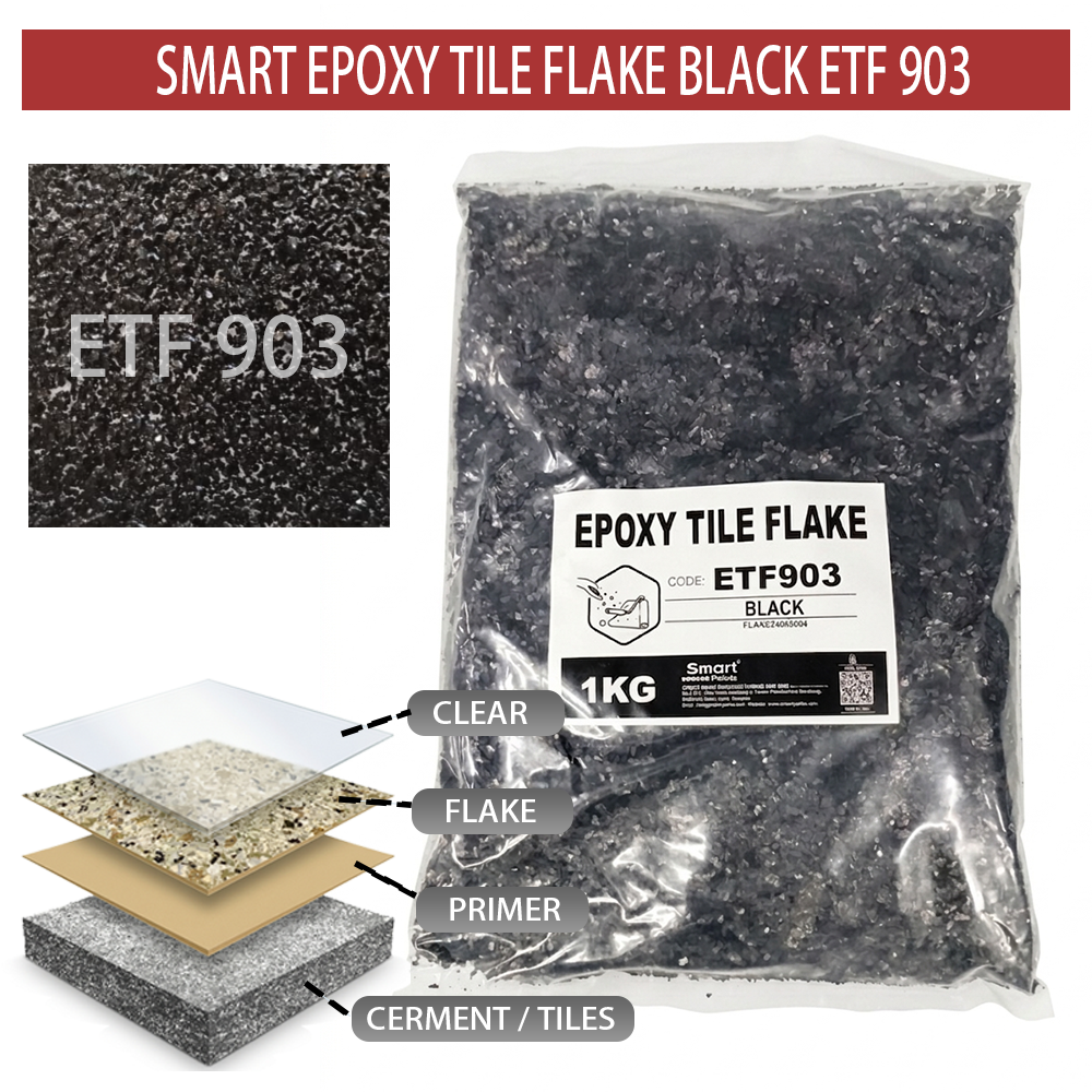 SMART FLAKE COLOUR BLACK F07 ETF903 1KG Subang Jaya, Selangor, KL ...