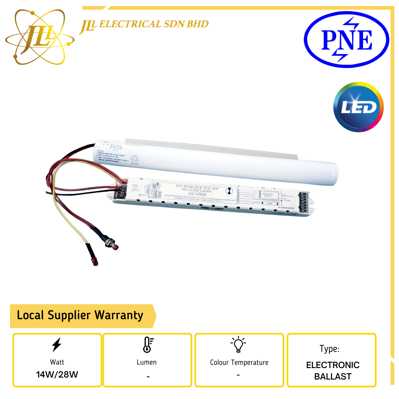 PNE EPP LED ELECTRONIC BALLAST 240V [EPP20/40] [14W/28W] Selangor ...