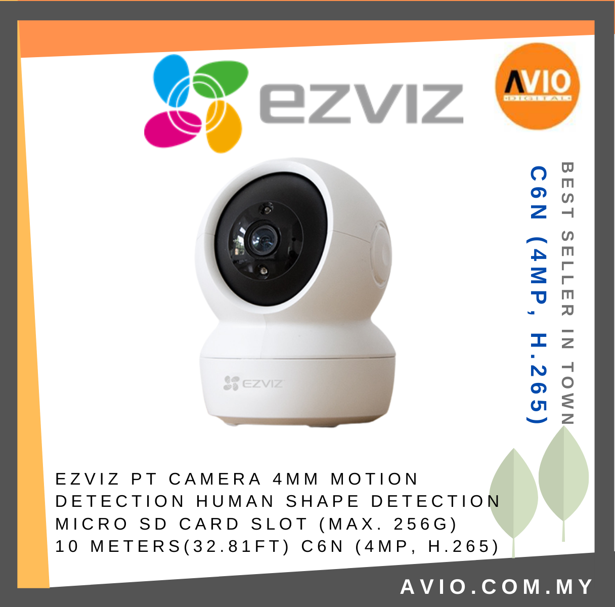 Ezviz Wifi Wireless 4MP PTZ Motorized Varifocal IP Network CCTV Camera ...