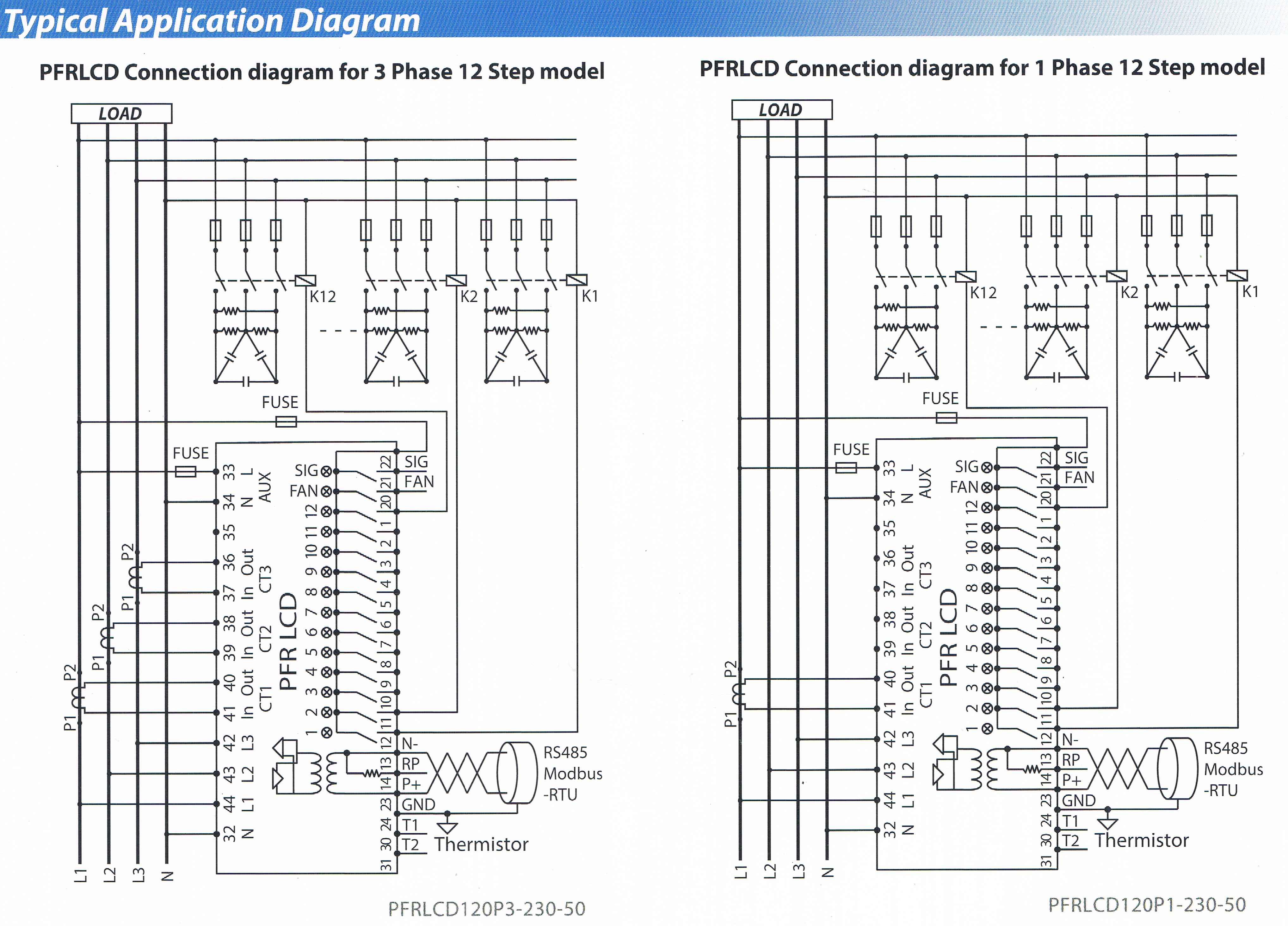 MIKRO PFRLCD 12 STEP POWER FACTOR REGULATOR Mikro Protection Relay ...