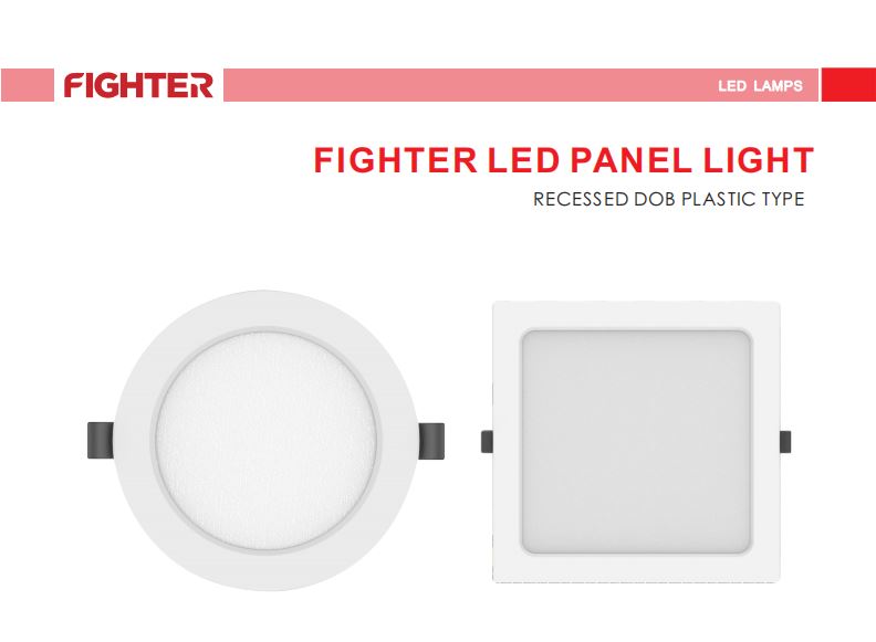 FIGHTER 220-240V 120D SQUARE NON-DIMMABLE LED RECESSED DOWNLIGHT [12W 4 ...