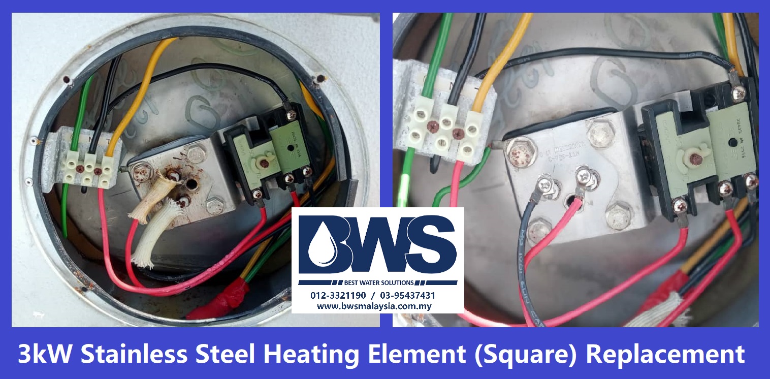 Solar Water Heater Backup Heater Short Circuit (Jump Fuis) Frequently ...