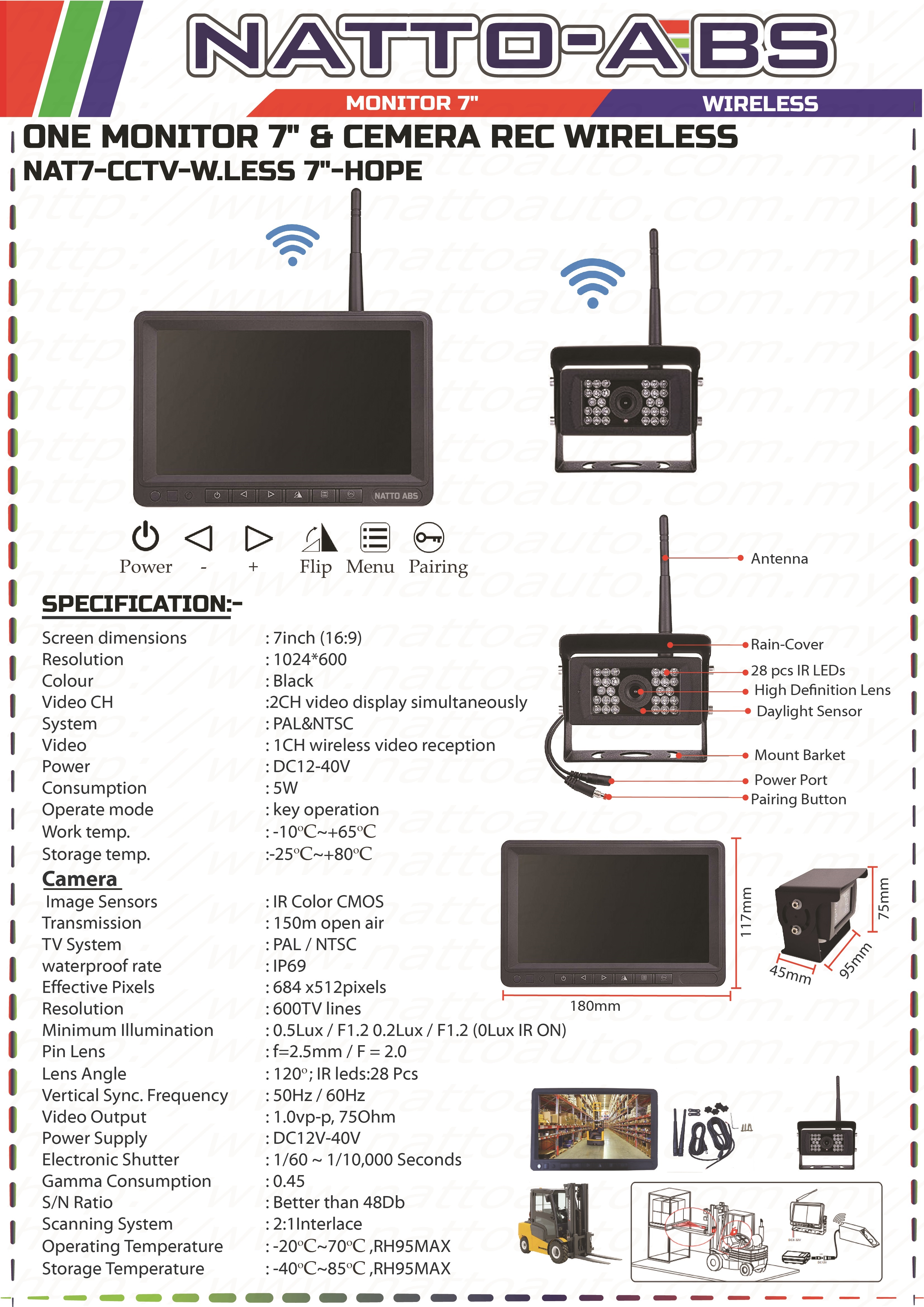 WIRELESS MONITOR AND CAMERA Kuala Lumpur (KL), Malaysia, Pahang ...