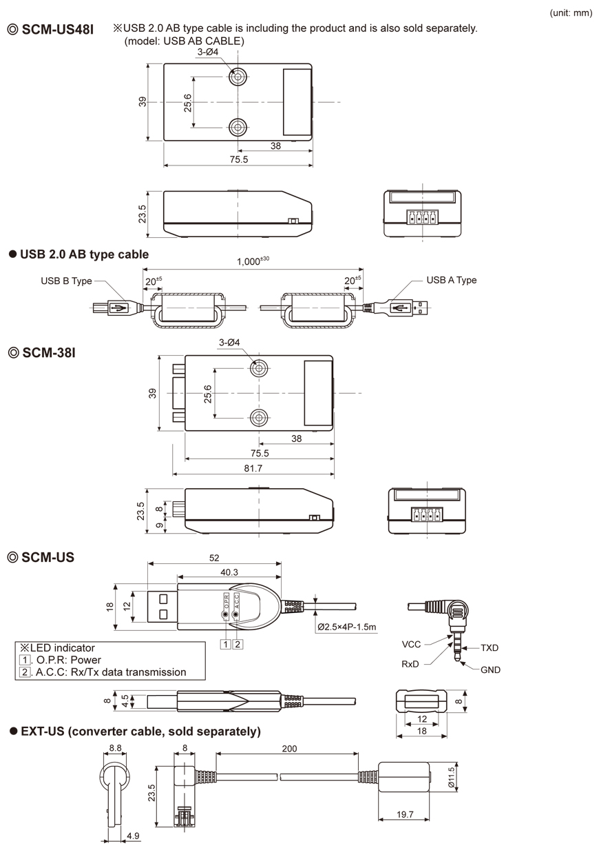 SCM-38I - RS232C To RS485 Converter (converting Signal RS232C To RS485 ...