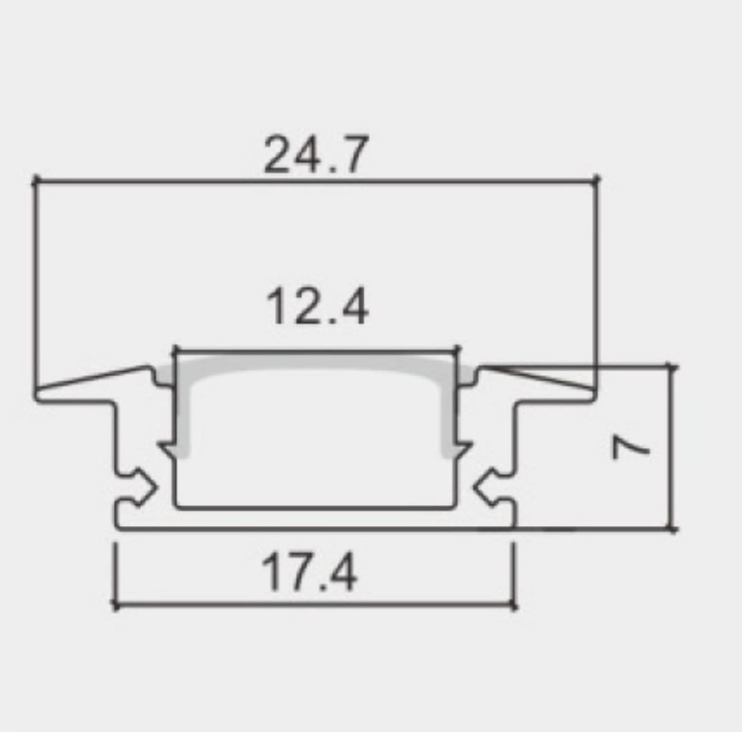 LED CASING 1806 Aluminium Profile LED Lighting Kuala Lumpur (KL ...