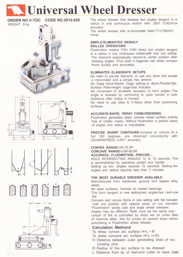 VERTEX Universal Wheel Dresser Malaysia, Selangor, Kuala Lumpur (KL ...