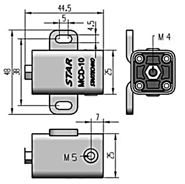 STAR Gripper Cylinder MCD-10. 10mm Stroke. Hexagon Shaft. Selangor ...