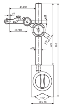 MAHR - Indicator Stand With Magnetic Base MarStand (815) Melaka ...