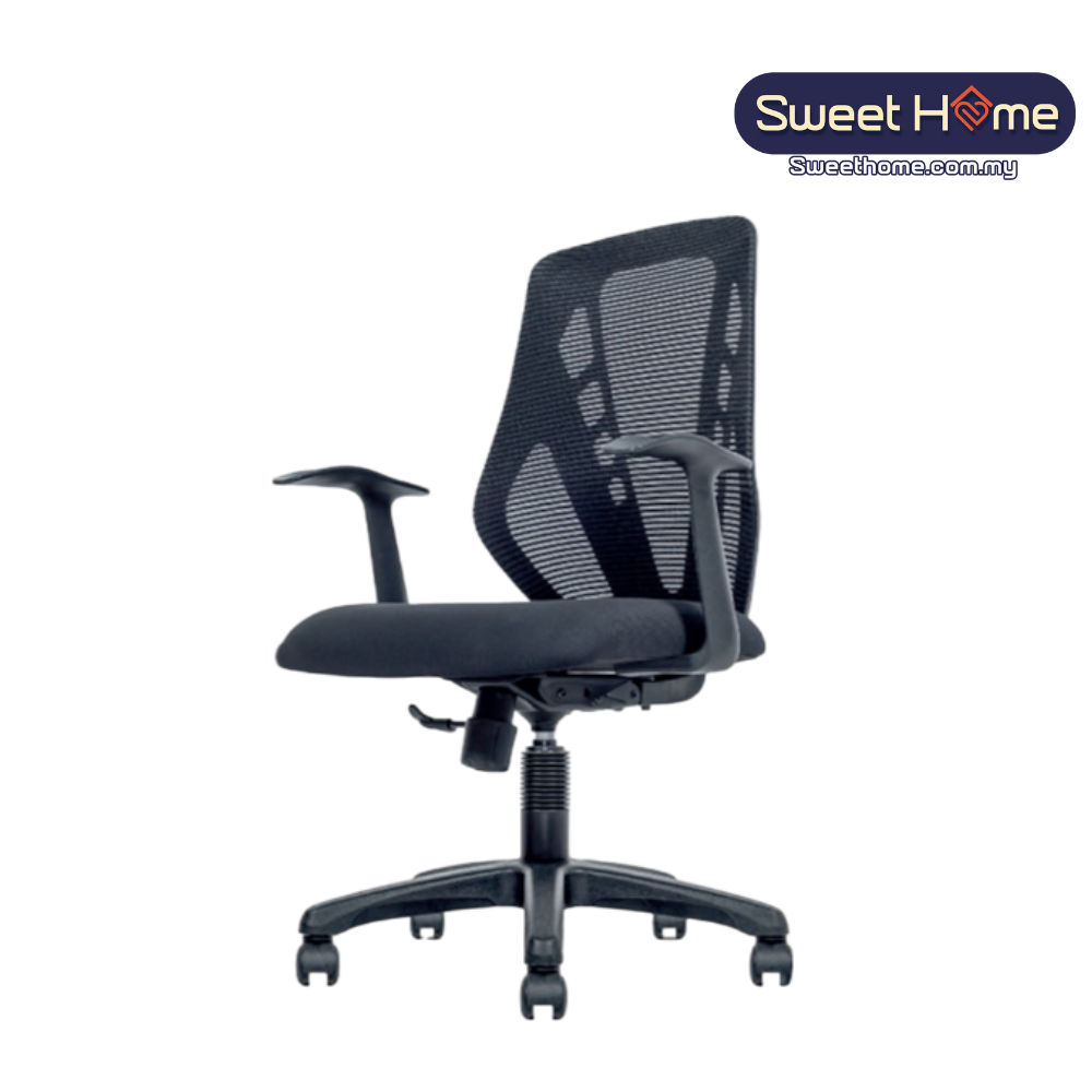 Asterisk Medium Back Mesh Chair – Ergonomic Office Chair With Lumbar ...