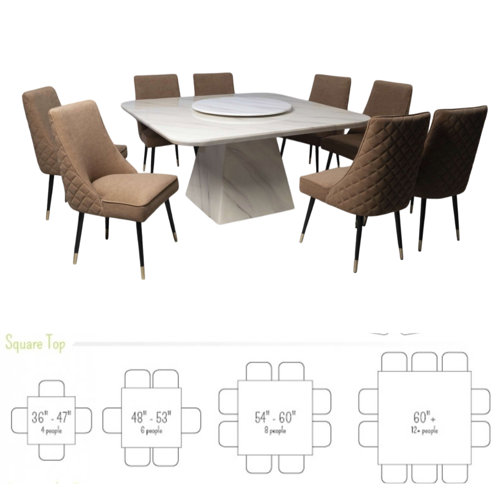 Standard Square Restaurant Table Size Infoupdate