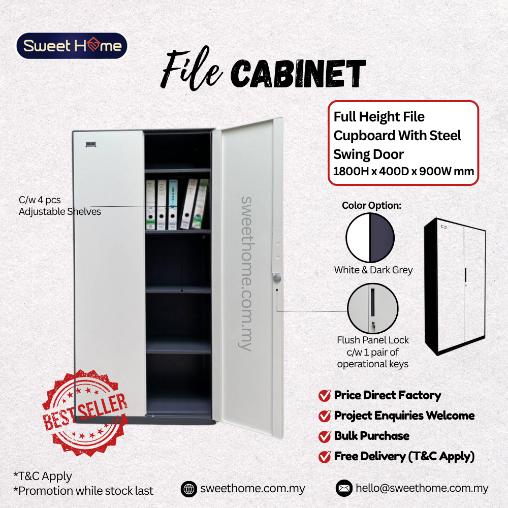 Full Height Steel Cabinet | Modern Office Filing Cabinet OFFICE ...