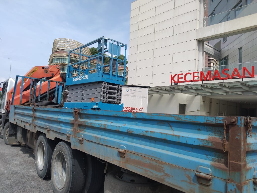 Scissors Lift Johor Bahru (JB), Malaysia, Mount Austin Supplier, Rental ...