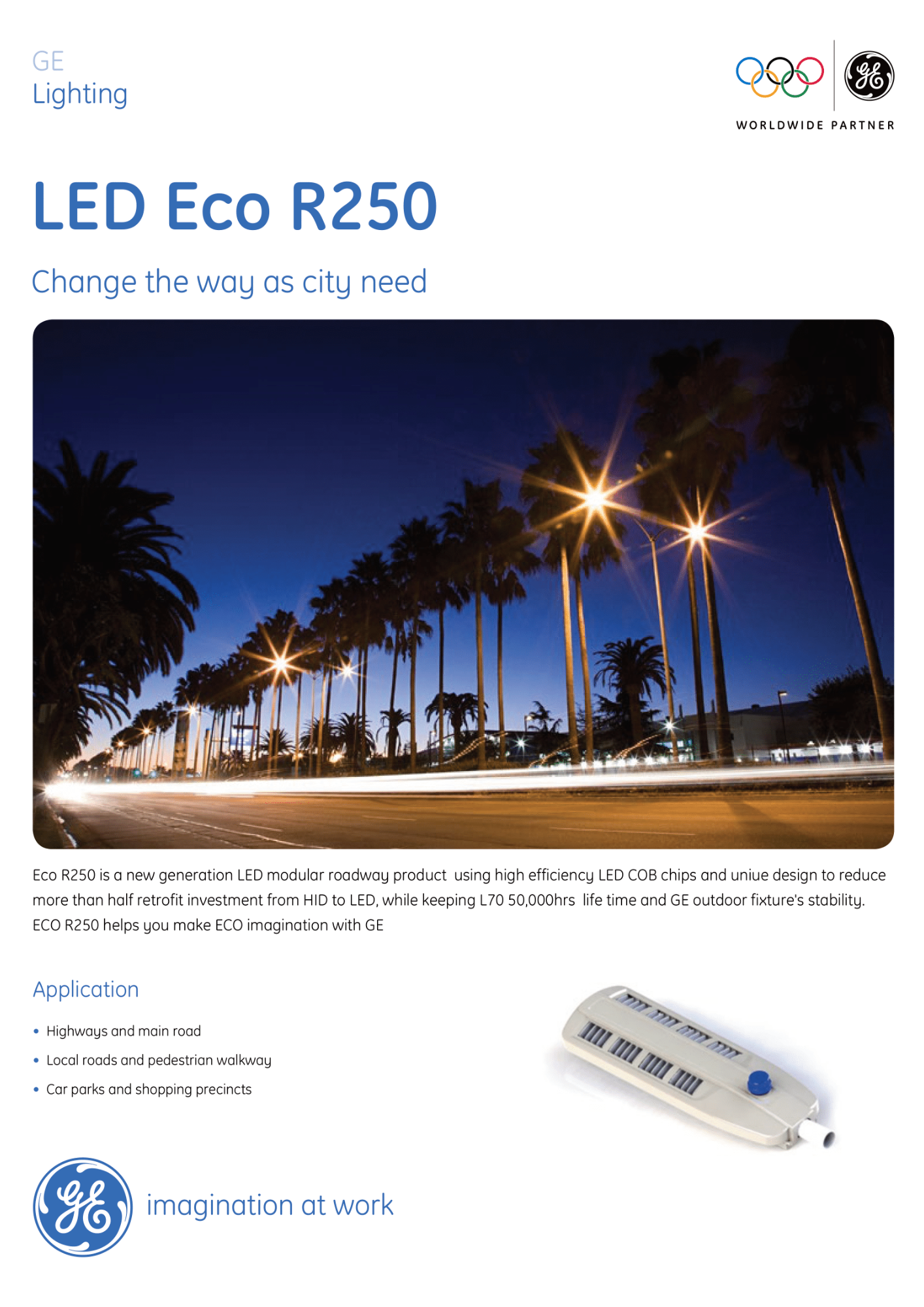 Ge Street Lighting Products