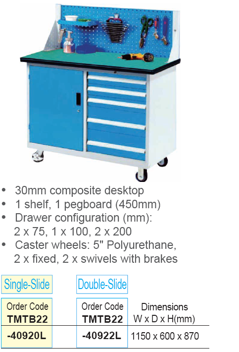 Large Combination Roller Cabinets TEMO Storage Cabinets / Cupboards ...