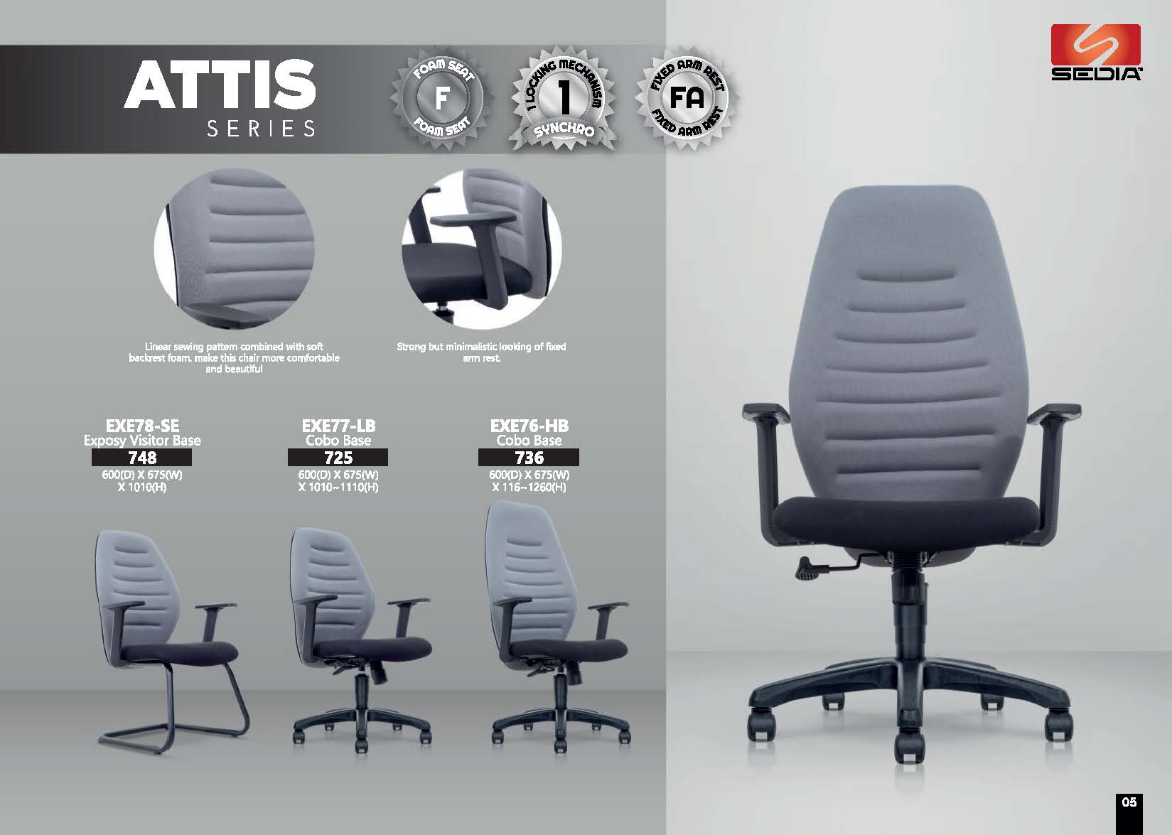 Executive Low Back Chair (ATTIS Series) Kuala Lumpur (KL), Malaysia ...