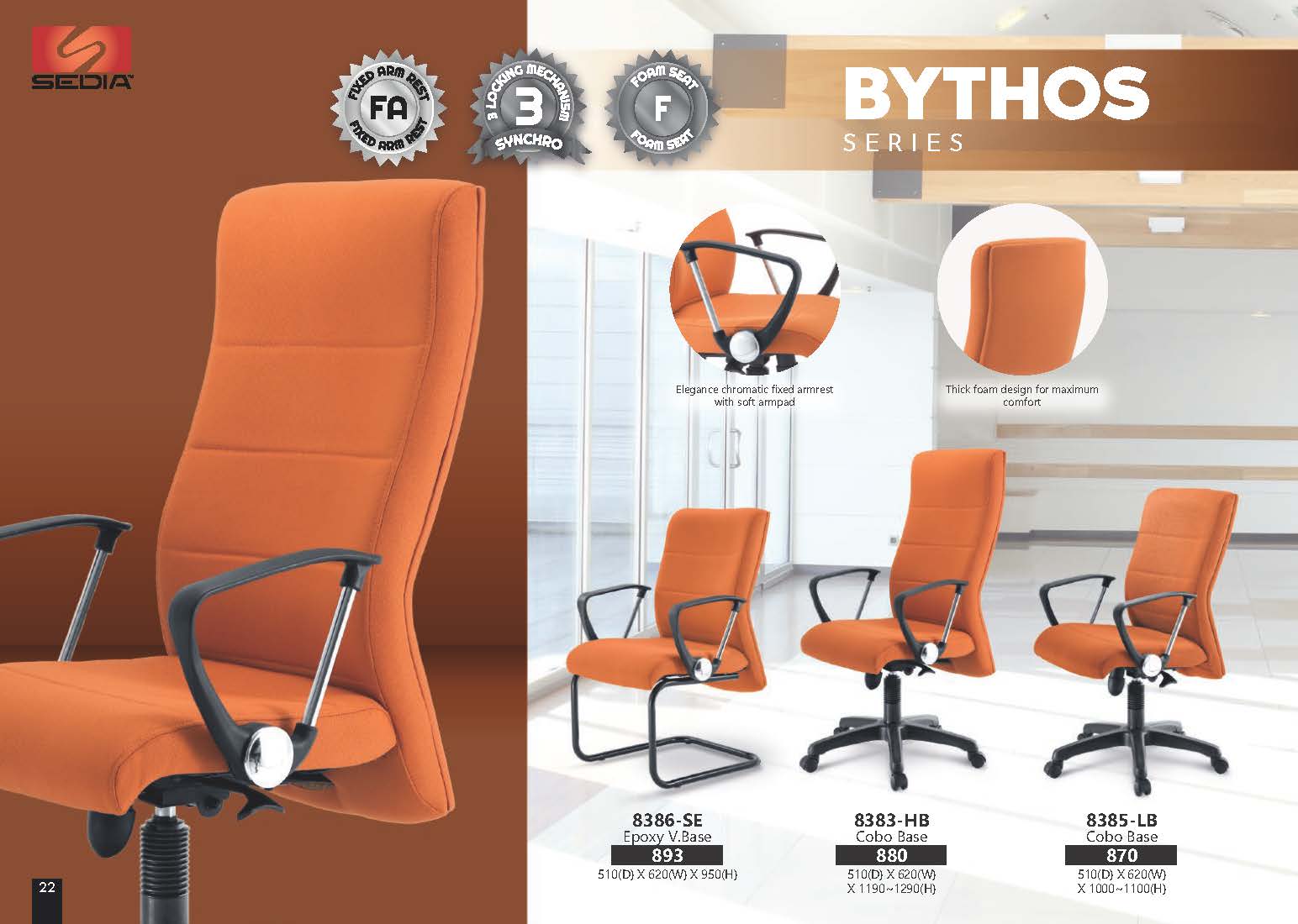 Executive Low Back Chair (BYTHOS Series) OFFICE SEATING High Back Chair ...