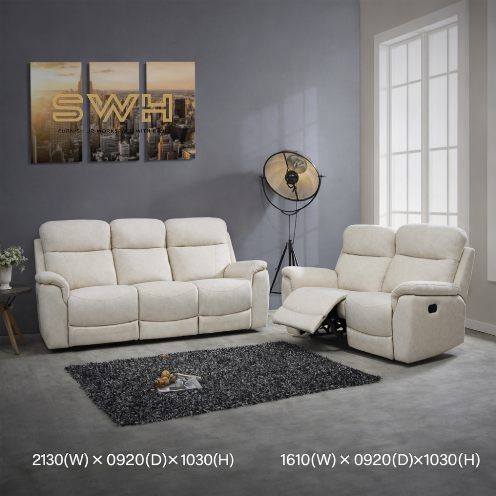 HARLEY 2 +3 Seater Sofa Set | Manual Recliner Sofa Penang, Selangor ...
