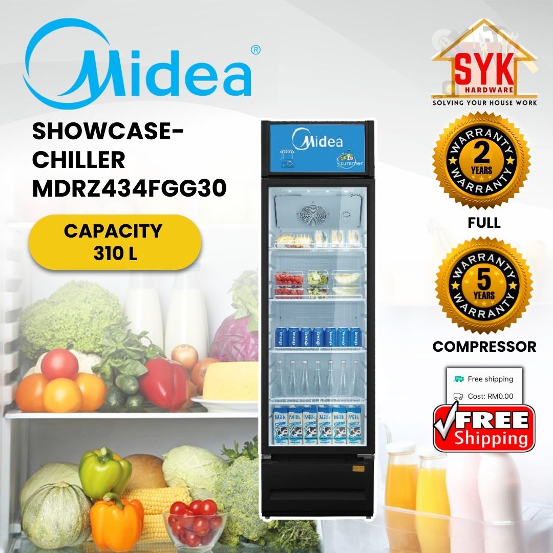 SYK Free Shipping Faber Showcase Fresco Chiller Fridge 1 Door SC199 ...