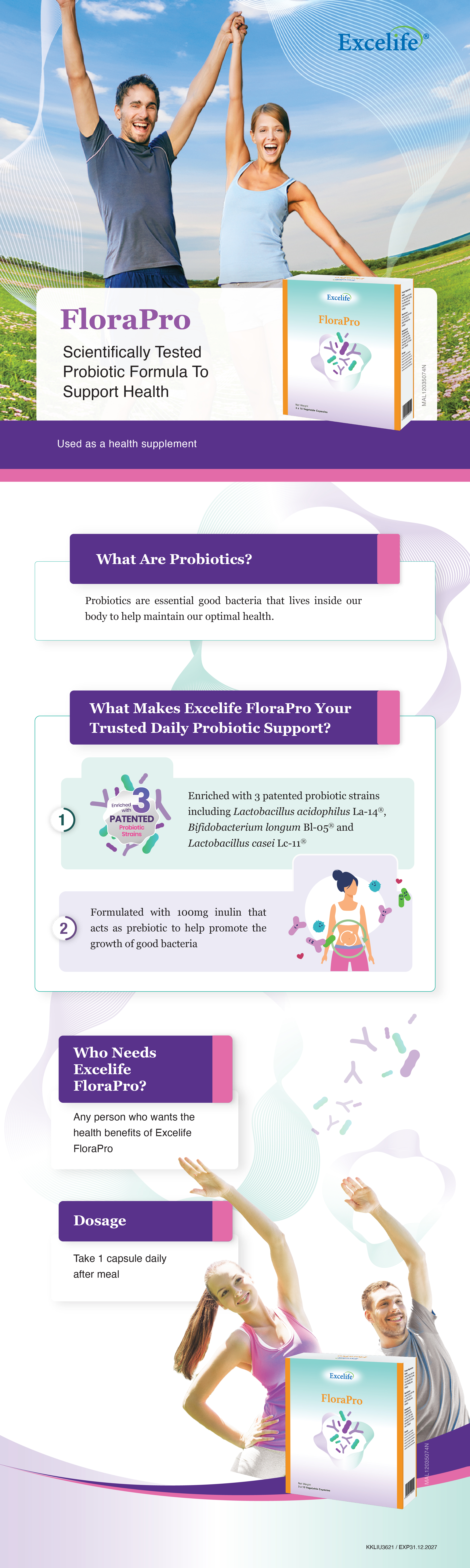 Excelife FloraPro Digestive Health Shah Alam Supplier, Wholesaler | E ...