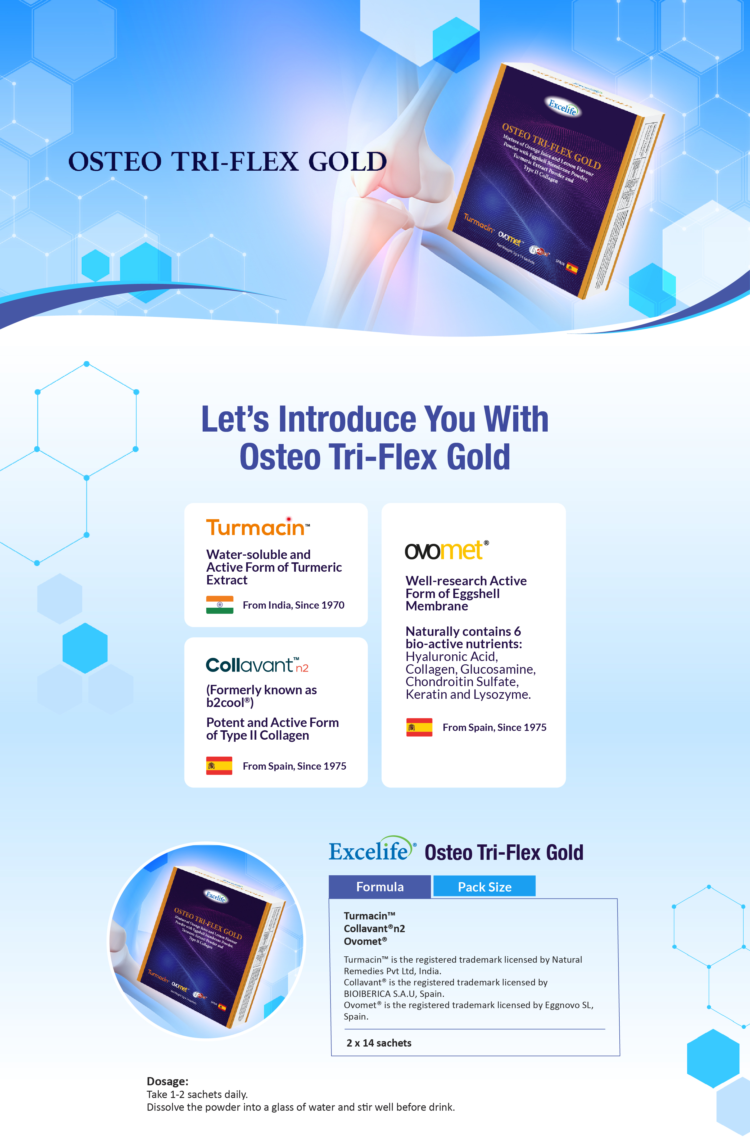 Excelife Osteo Tri-Flex Gold Shah Alam Supplier, Wholesaler | E HEALTH ...
