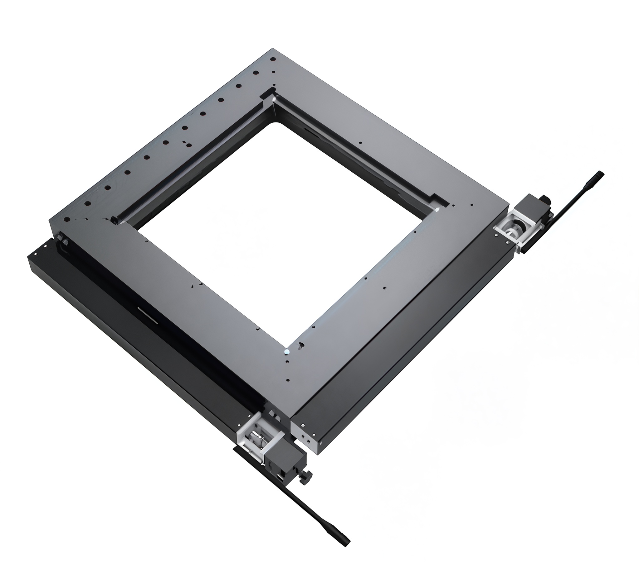 Standard XY-Axis Integrated Ball Screw Feed Motorized Translation Stage ...