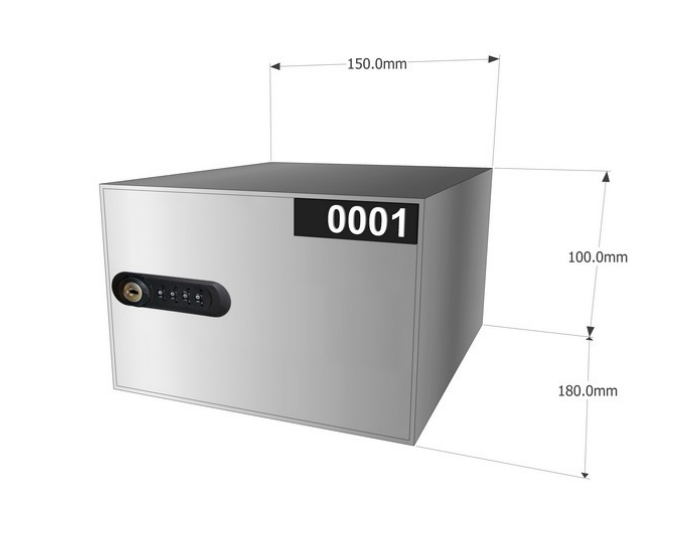 36 Compartment Passport Locker (Stainless Steel) Model : KT-PL36SS ...