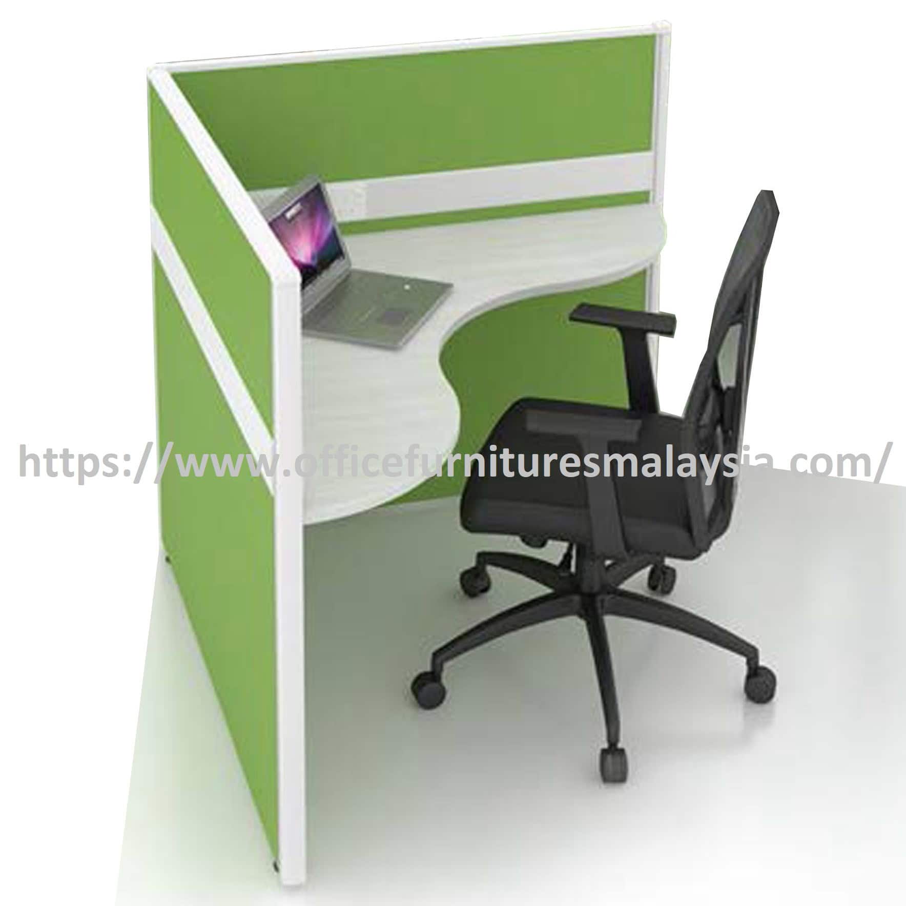 4 Ft X 4 Ft Glorious Triangle Wave Modern Office Workspace 1 Seater ...