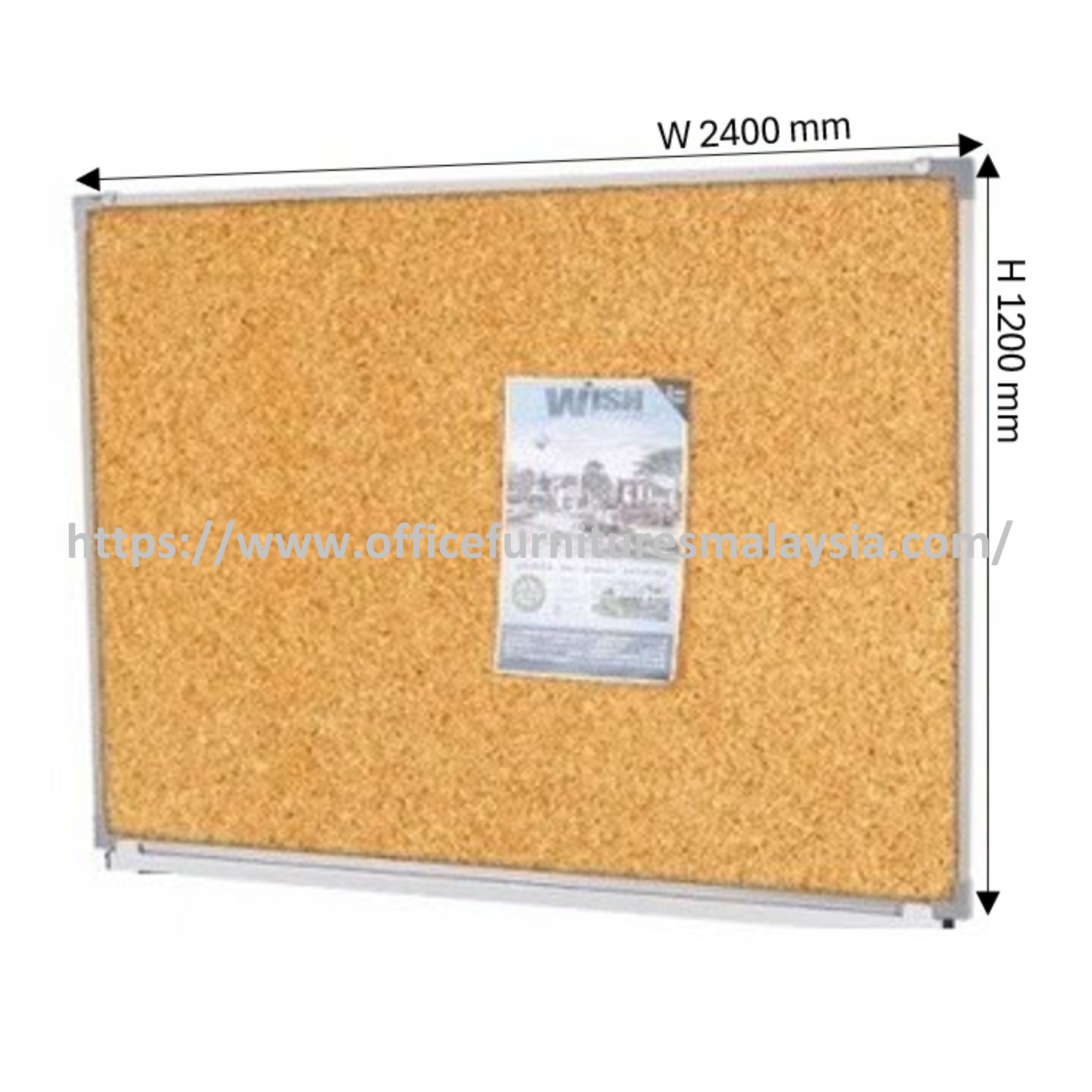 4ft X 8ft Notice Cork Board CBO48 Selangor, KL, Shah Alam, Malaysia ...