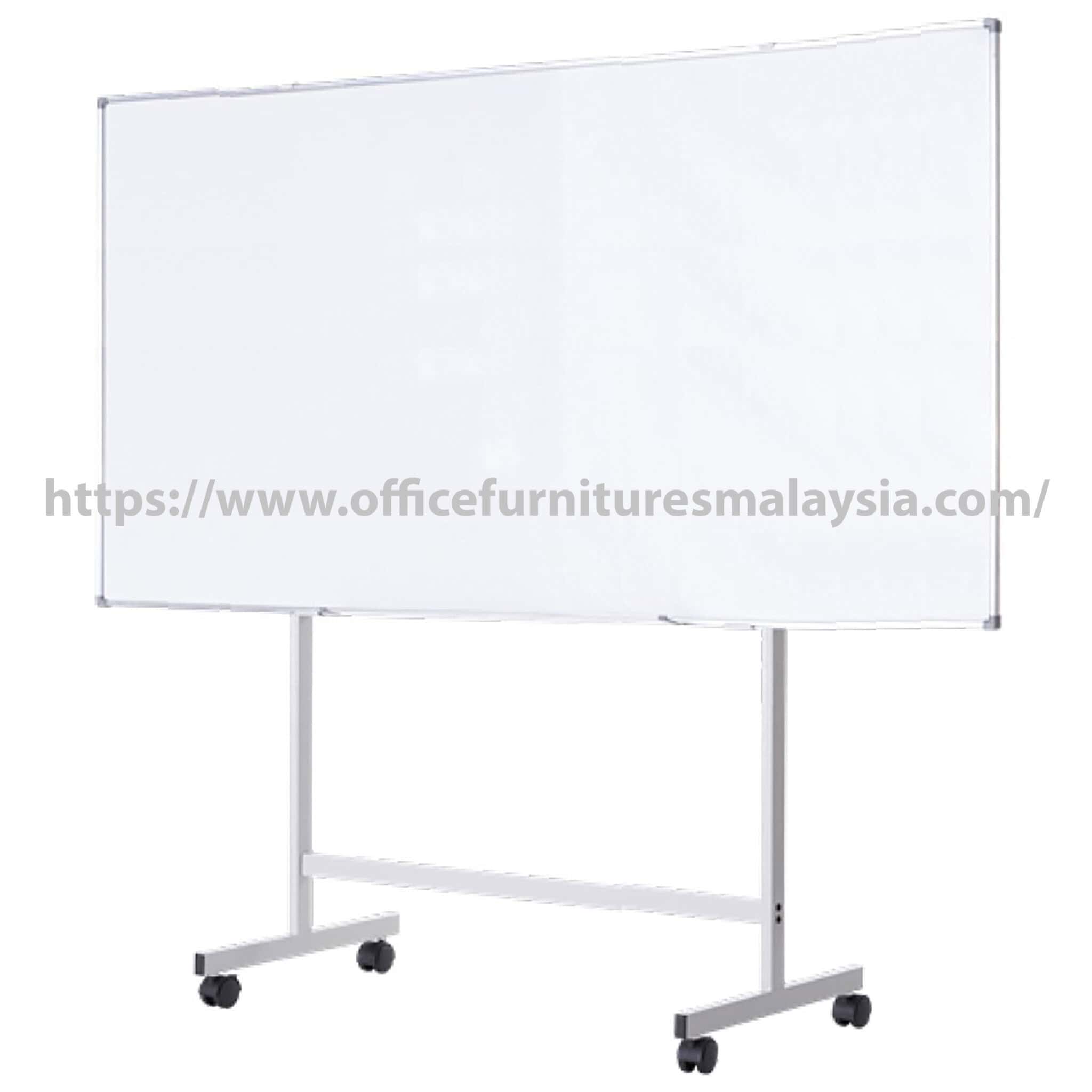 4ft X 8ft Single Side Magnetic White Board With Mobile Stand SMOF48MC3 ...