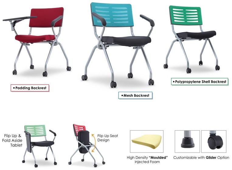 Active Shell Foldable Chair Type A OFC31200A Selangor, KL, Malaysia ...