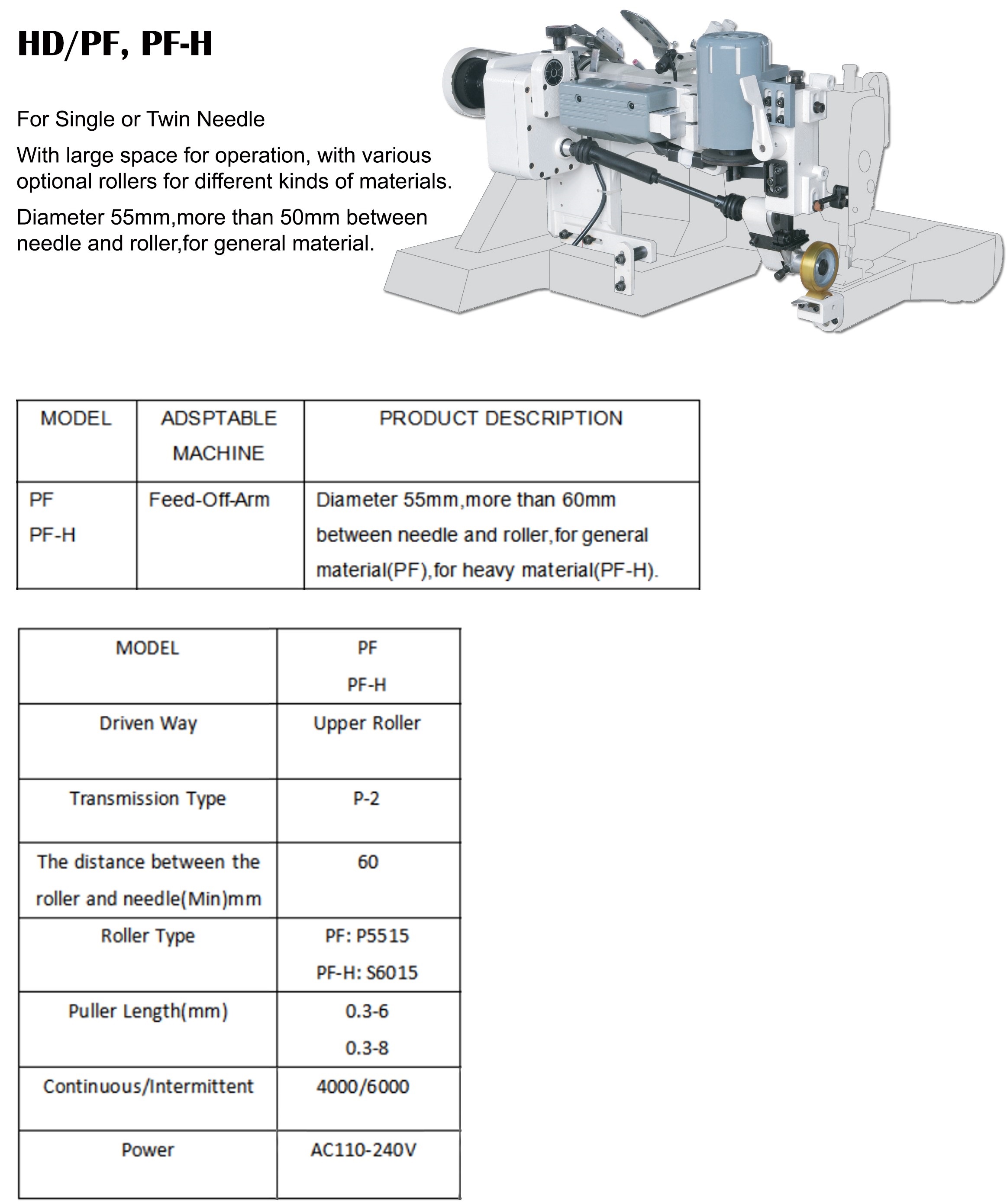 HD/PF MECHANICAL PULLER FOR FEED OF ARM INDUSTRIAL MACHINE Batu Pahat ...
