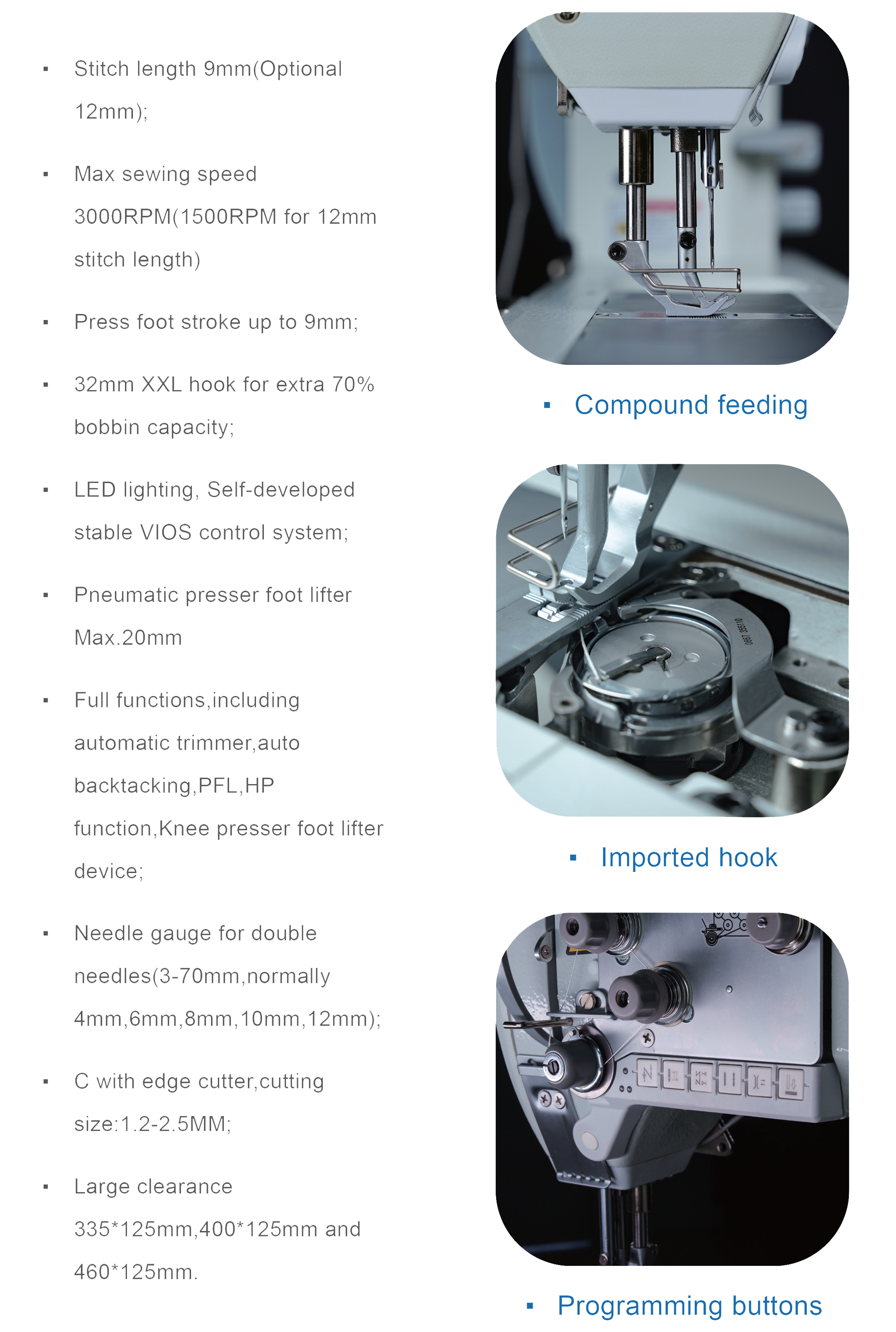 SU LEE 867 SERIES FLAT BED SEWING MACHINE 工业机械 LEATHER INDUSTRIES 峇株巴辖 ...