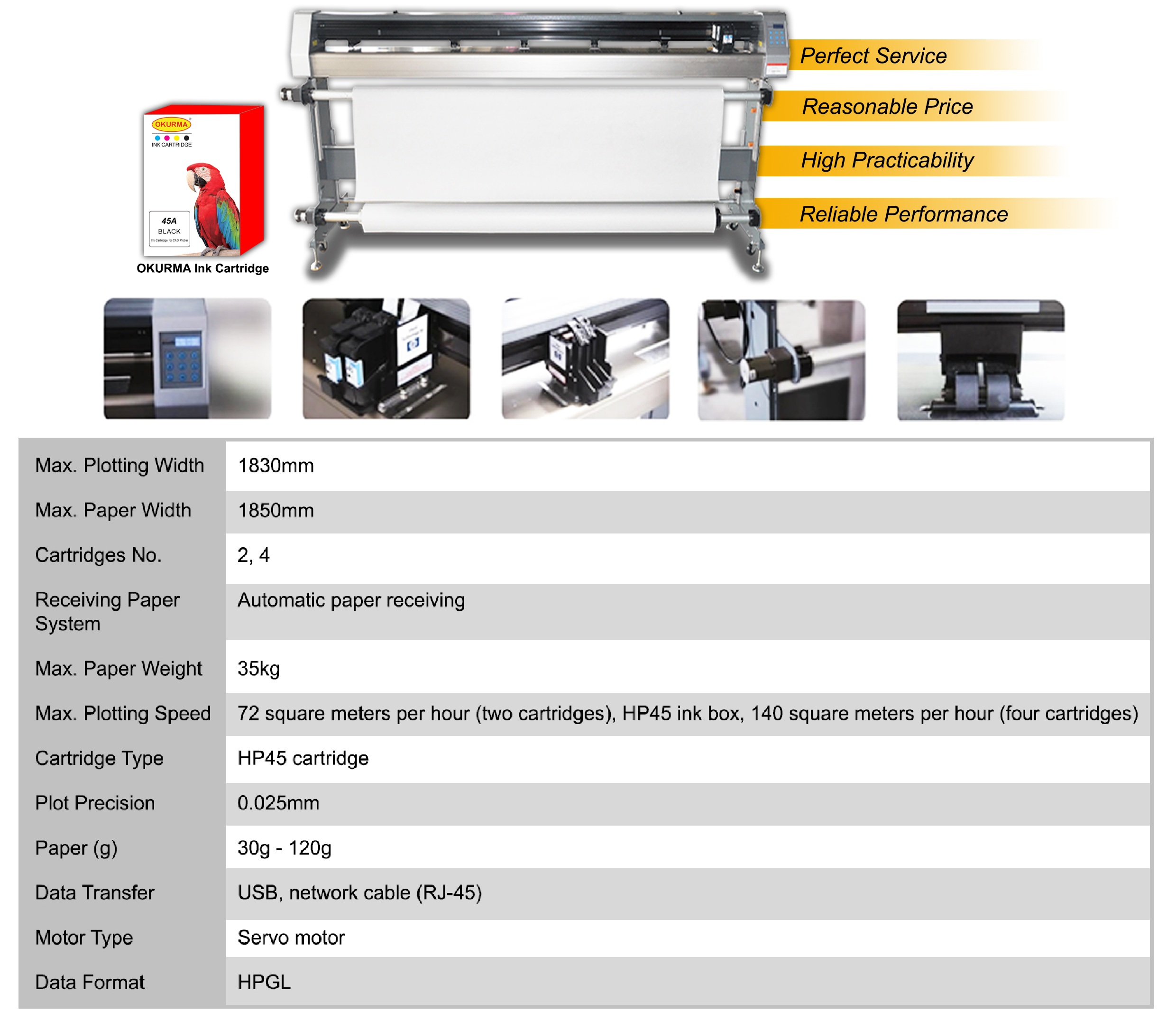 OKURMA/OKM-KV2-885 2 HEAD INKJET PLOTTER Batu Pahat, Johor, Malaysia ...