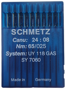 UY118 GAS SCHMETZ NEEDLE (4 NEEDLE TOP AND BOTTOM COVERSTITCH) Batu ...