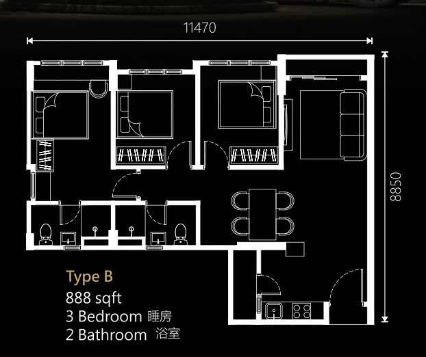 Raffles 188 | Ipoh Residential Property Johor Bahru (JB), Malaysia ...